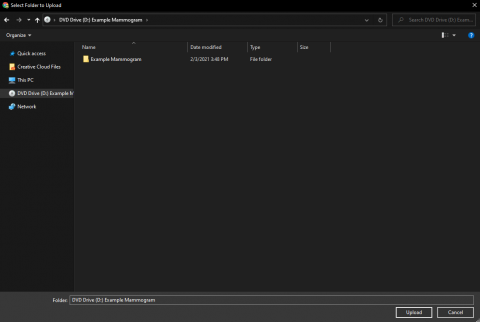 Uploading DICOM Images | mymedicalimages.com